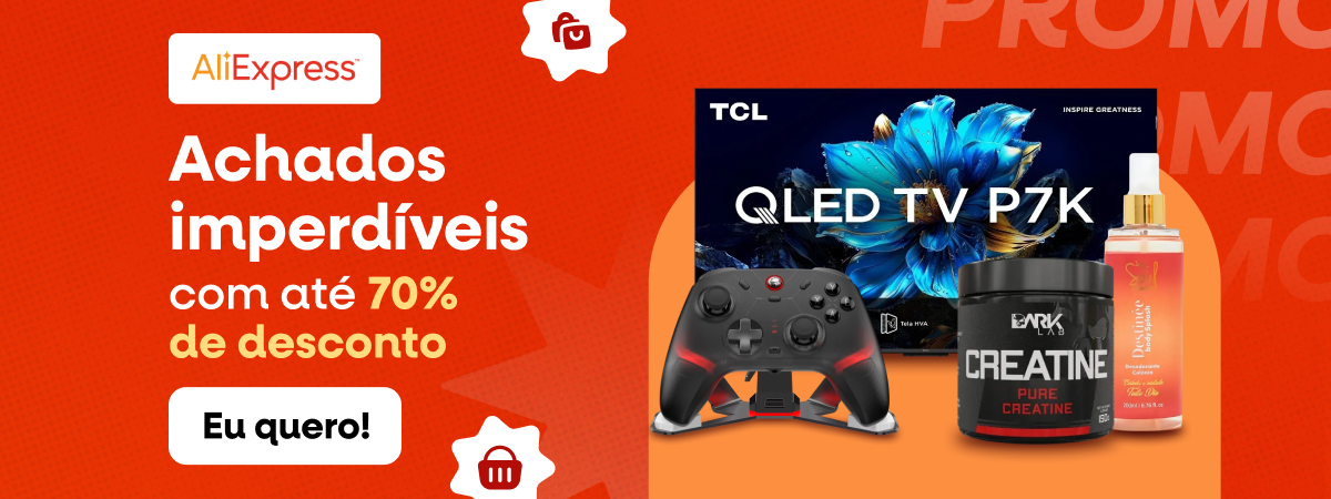 Aproveite Hoje!: Achadinhos com até 70% OFF no Aliexpress. Vem ver! 💥
